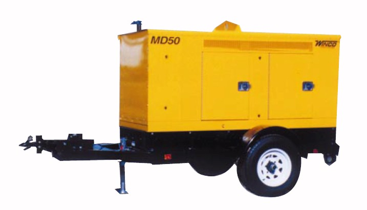 MDS45 Diesel Generator Set - Mobile DOT trailer Mounted 45KW ...
