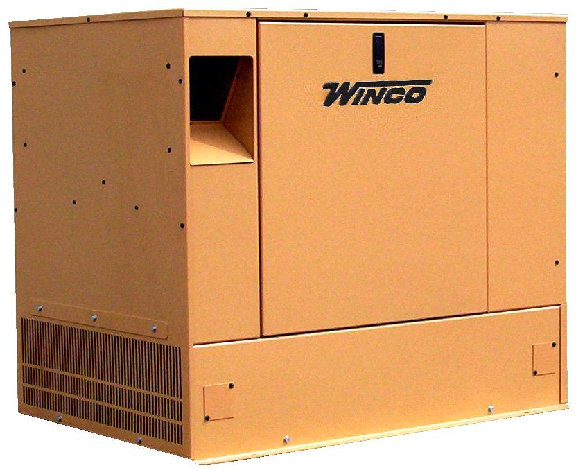 PSS15B2W Winco Standby Generator Set